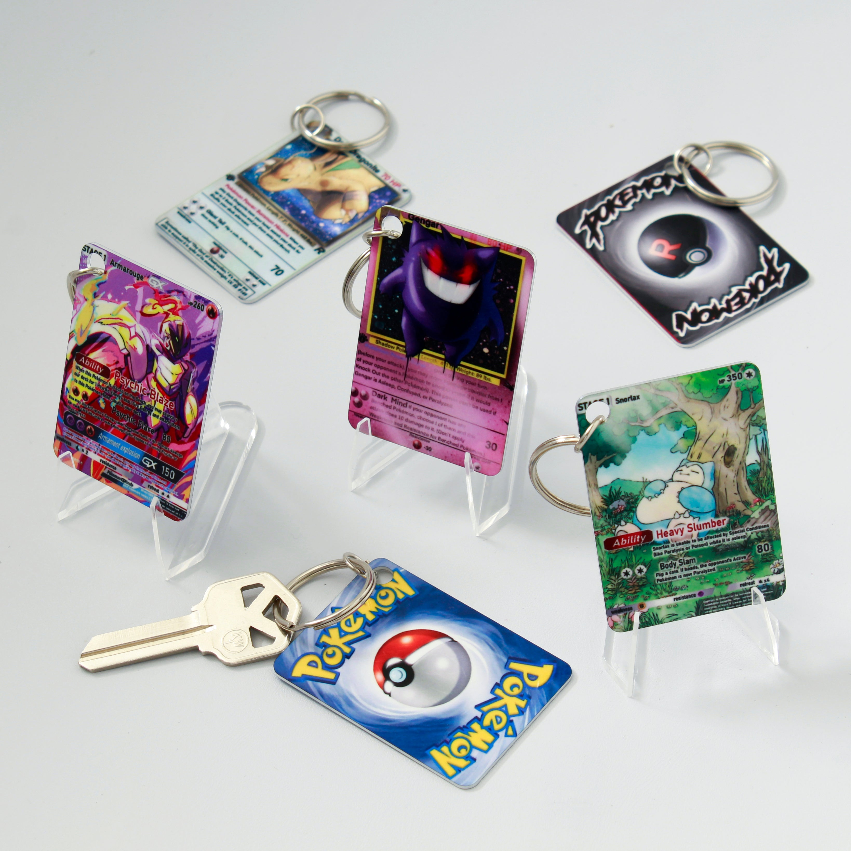 Pokémon Card Key Chains – Vivids